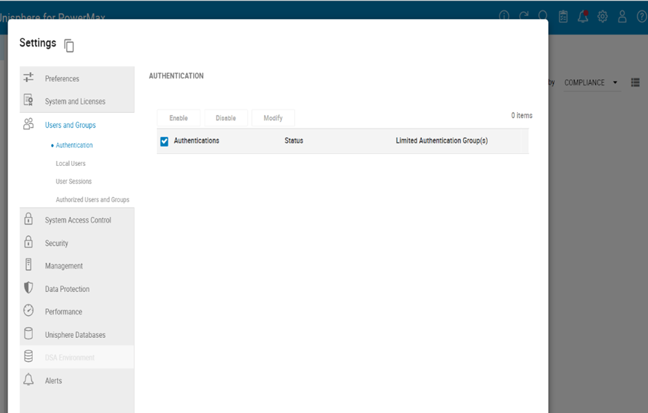 Unisphere For Powermax Authentication Page Shows Blank In Unisphere For Powermax Dell Vietnam 