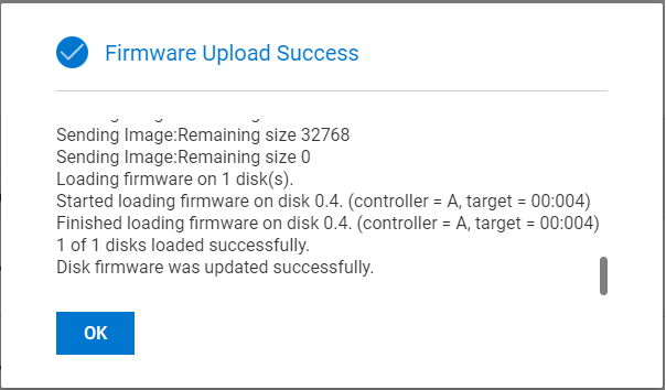 ME5: Information Alert - controller or disk updates are available | Dell US