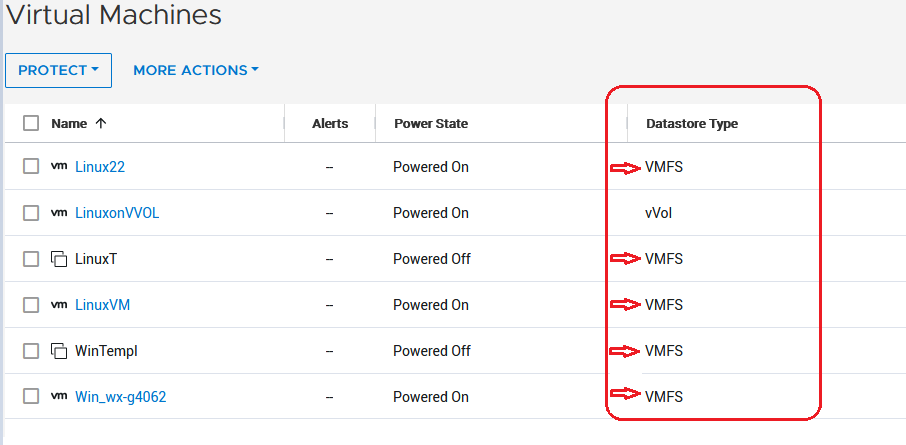 PowerStore：VVol以外の仮想マシンの監視リストにメトリックがない | Dell 日本