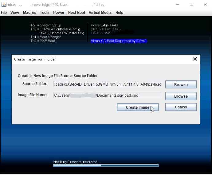 How to mount PERC/SPERC drivers during windows installation using the ...
