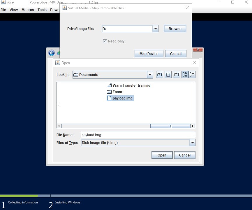 How to mount PERC/SPERC drivers during windows installation using the ...