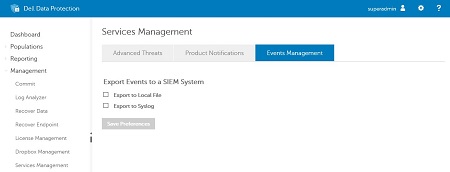 Dell Security Management Server Syslog and SIEM guide | Dell US