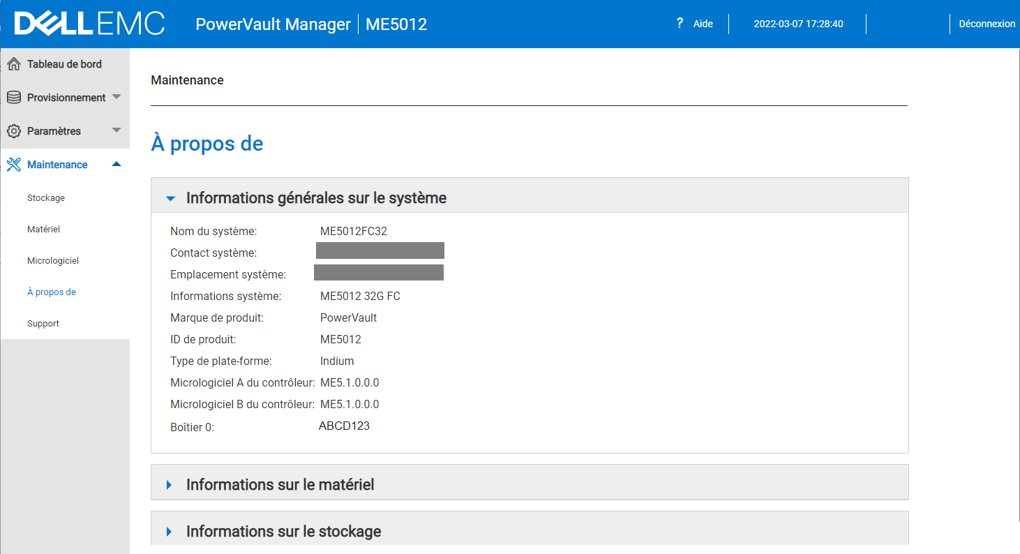 ME5 : Où trouver le service TAG de votre baie PowerVault | Dell Algérie