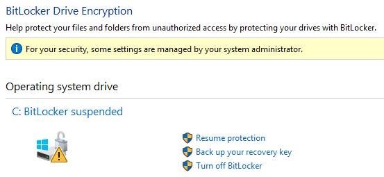Dell BitLocker Manager Reporting Unprotected After Changing Protector ...