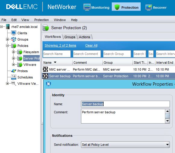 NetWorker: How To Configure Policy Email Notifications | Dell US