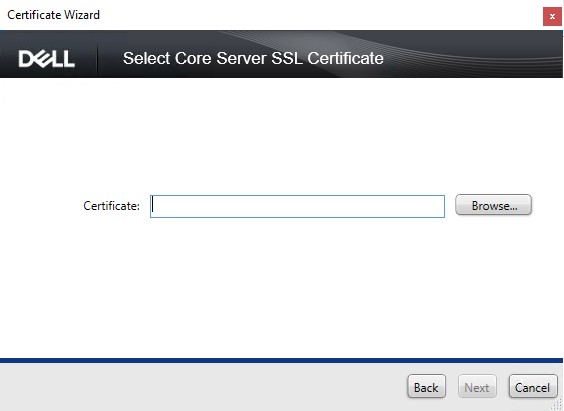 How to update the certificate for Dell Encryption / Dell Data ...