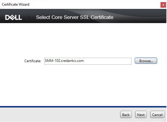 How to update the certificate for Dell Encryption / Dell Data ...