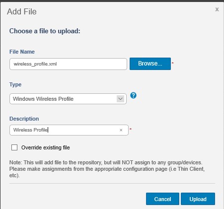 How to Configure Wyse 5070 Wi-Fi Settings to Push with Wyse Management ...