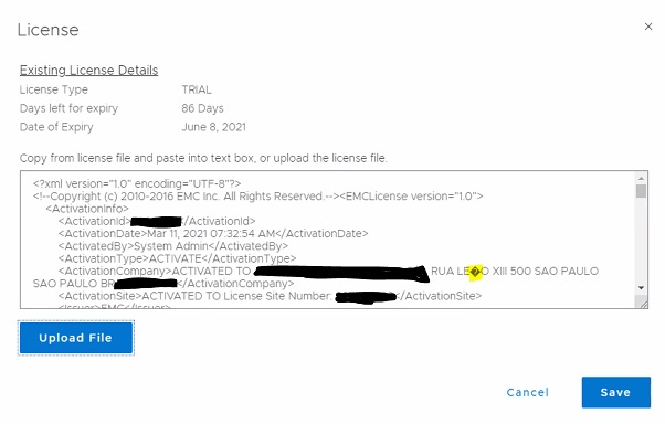 PowerProtect: PPDM Licensing: UI Returns 403 Error Invalid License When ...