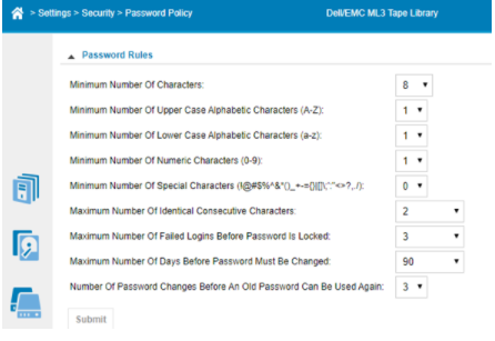 Dell EMC ML3磁带库登陆帐号锁定问题 | Dell 中国