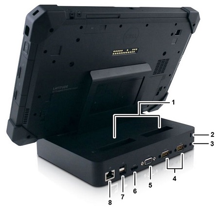 Dell Latitude 7212 Rugged Extreme Tablet Docking Station | Taraba Home ...