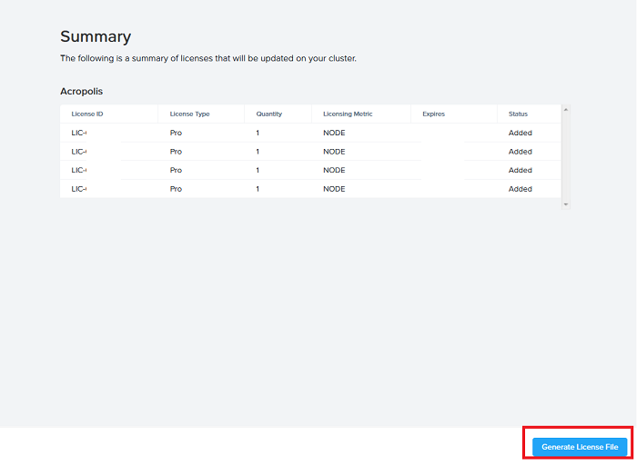 Dell Nutanix: Nutanix Cluster License適用手順 | Dell 日本