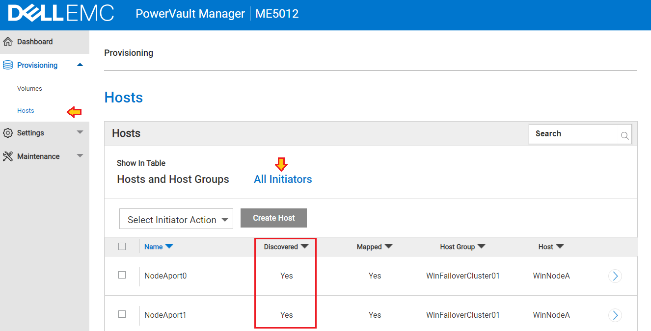 PowerVault ME5: Considerations when shutting down and moving an array ...