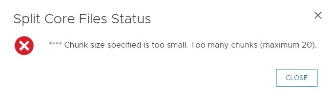 Data Domain: Split and Download Core file using DD GUI on DDOS 7.x ...