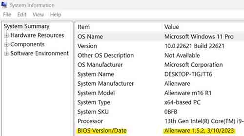 Red Watermark On-Screen when the Alienware m16 R1, m18 R1 Laptops are ...