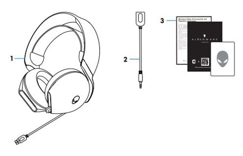 Alienware Wired Gaming Headset AW520H Usage and Troubleshooting Guide ...