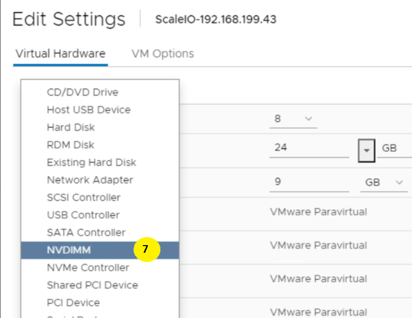 PowerFlex Unable To Add NVDIMM Virtual Device To SVM In HCI Environment ...