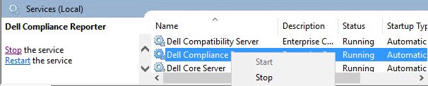 How to Stop and Start Services in Dell Security Management Server ...