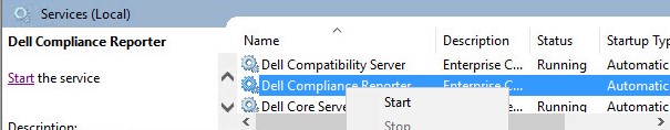 How to Stop and Start Services in Dell Security Management Server ...