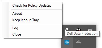 How to Check for Policy Updates for Dell Data Security / Dell Data ...