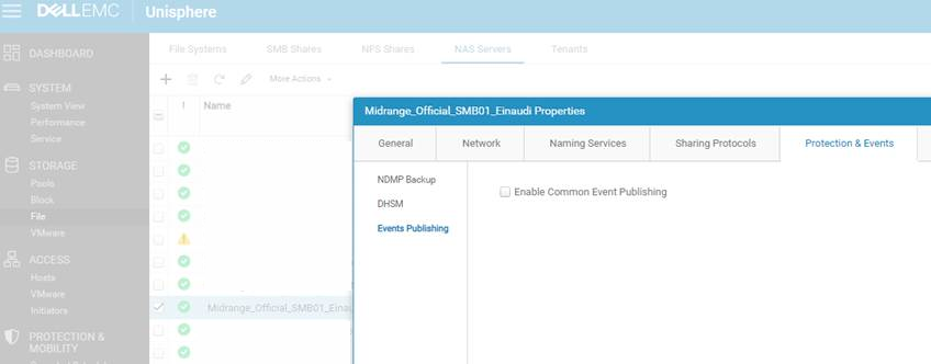 Dell Unity: Cannot connect to CEPA server due to ERROR_CEPP_NOT_FOUND ...