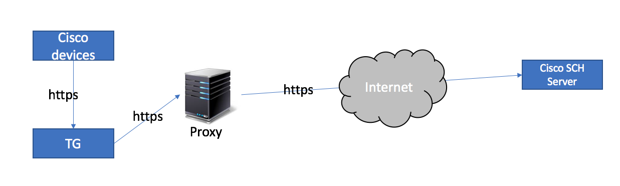 What connection options exist for the Cisco Smart Call Home service ...