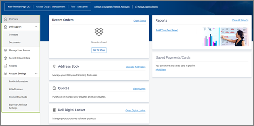 Welcome to the Premier Account experience | Dell US