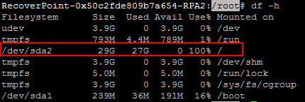RecoverPoint for Virtual Machines - How to troubleshoot appliance disk ...