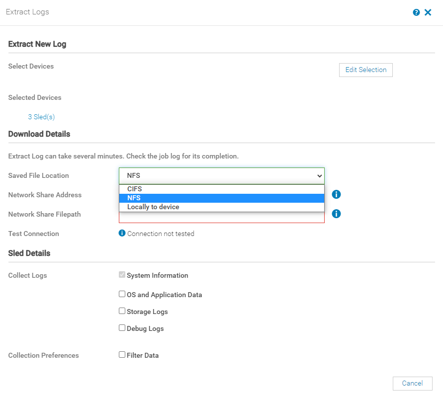How to gather a SupportAssist Collection from OpenManage Enterprise ...