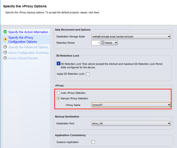 Nvp Vproxy Virtual Machine Backup Does Not Complete With Vmware Proxy Is Not Available For