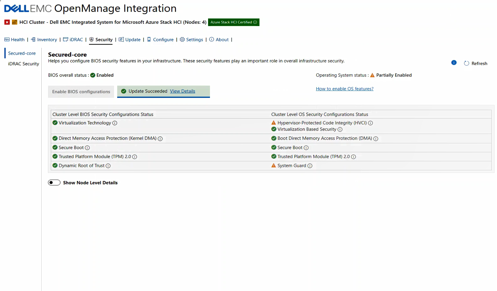 Support for Dell OpenManage Integration with Microsoft Windows Admin ...