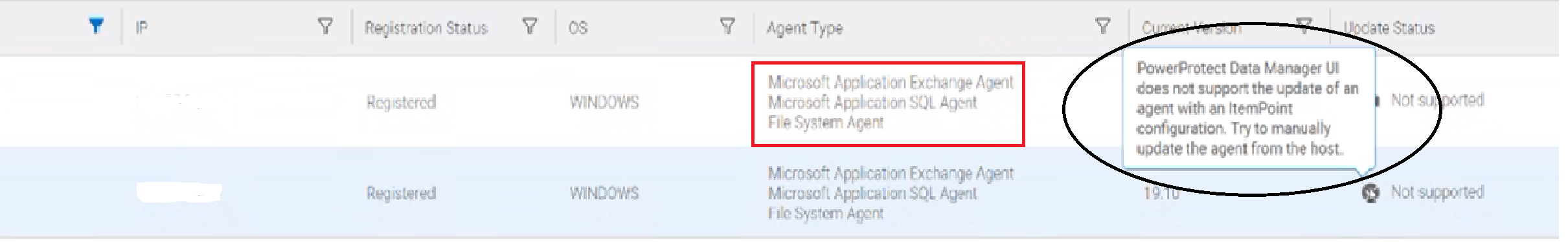 PowerProtect Data Manager: Unable to Discover Exchange Database Assets After Install or Upgrade ...