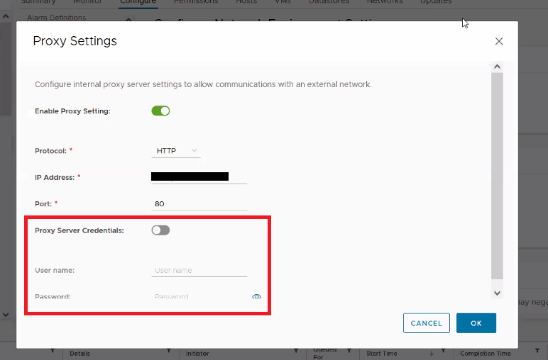 Dell VxRail: Internet updates showing: Dell VxRail: Internet updates showing: