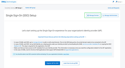 Set up Single Sign-on (SSO) in Dell Premier | Dell US