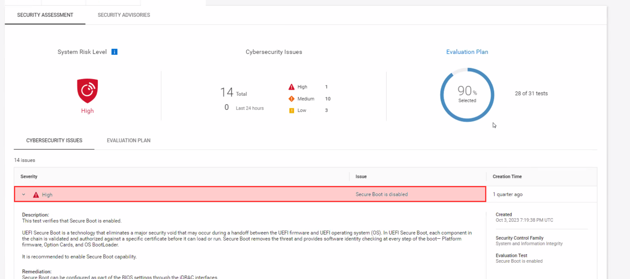 Dell CloudIQ security assessment report identifies PowerEdge device ...