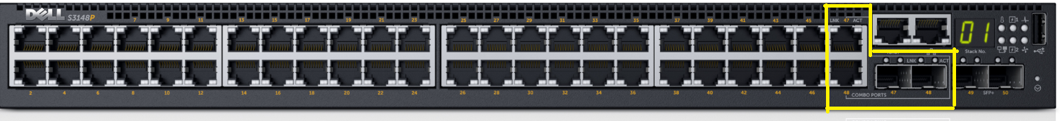 S3100 Series의 Dell Networking OS9 콤보 포트 | Dell 대한민국