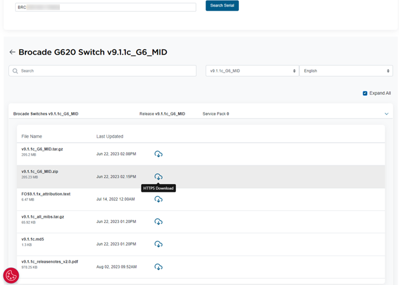 Connectrix: How to Access Brocade FOS for B-Series and Legacy Dell Switches using Self-Help ...