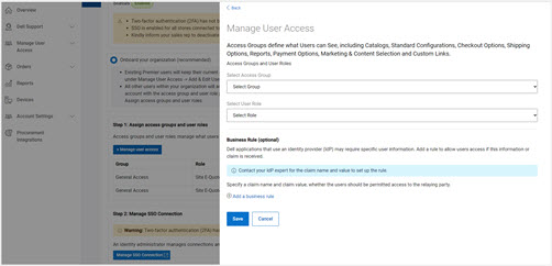 Set up Single Sign-on (SSO) in Dell Premier | Dell US