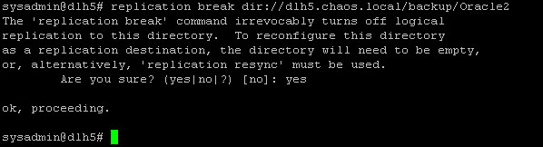 Data Domain: conversión de un contexto de replicación de directorios a ...