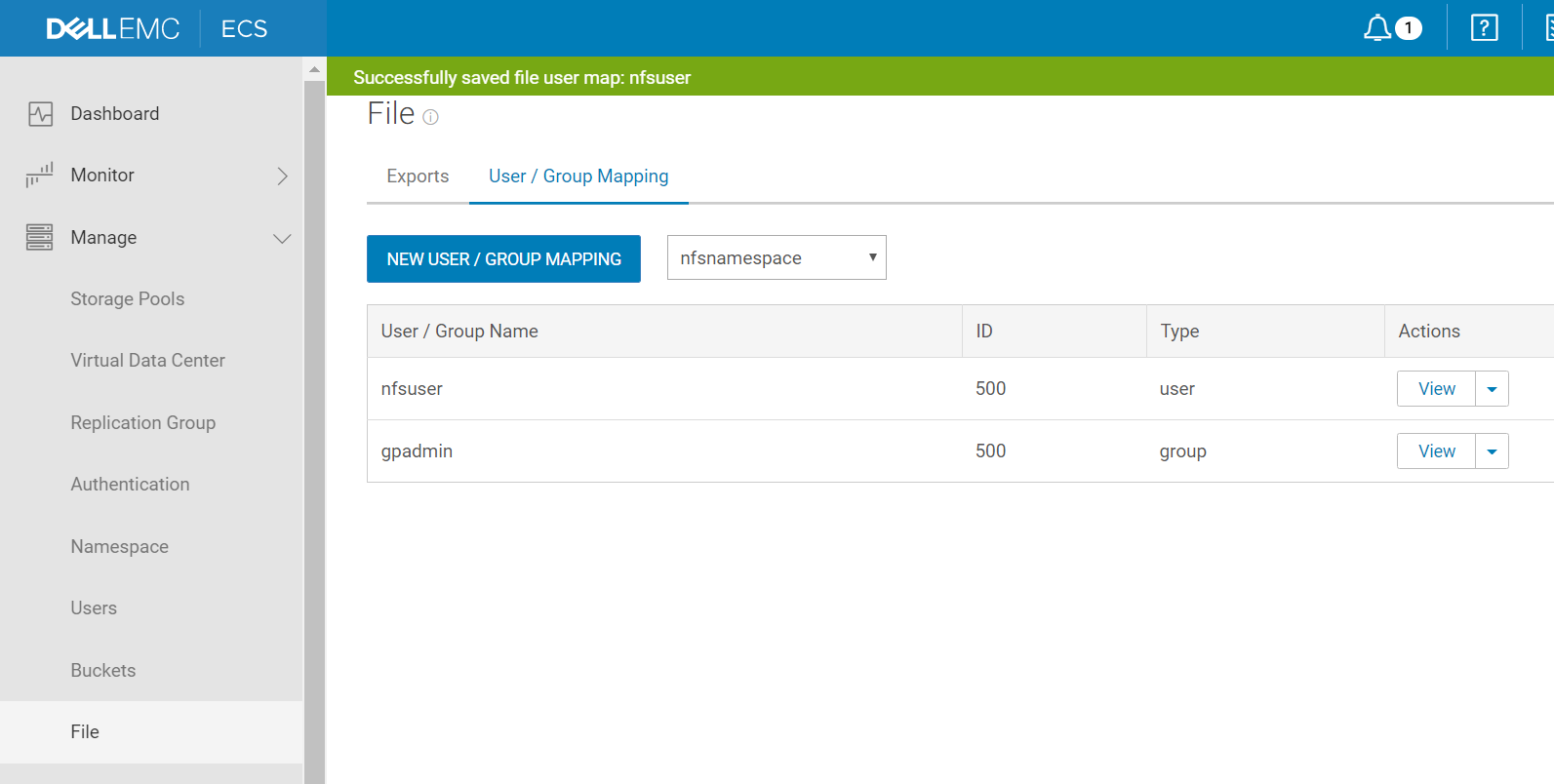 ECS: How to create a basic NFS export and mount it on a client | Dell US