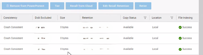 Ppdm Backups Of Vm Assets Are Showing As 0 Bytes In The Ppdm Ui Dell Nigeria