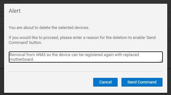 Wyse Management Suite Fails to Detect Device After Motherboard ...