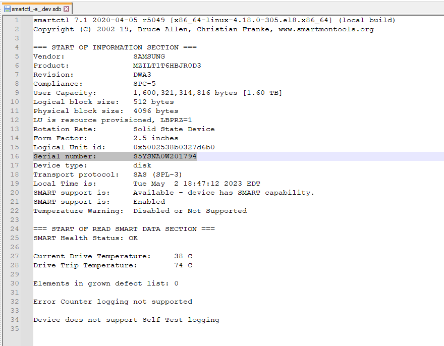 How to find the SAS/SATA/SSD hard drive serial number and physical slot ...