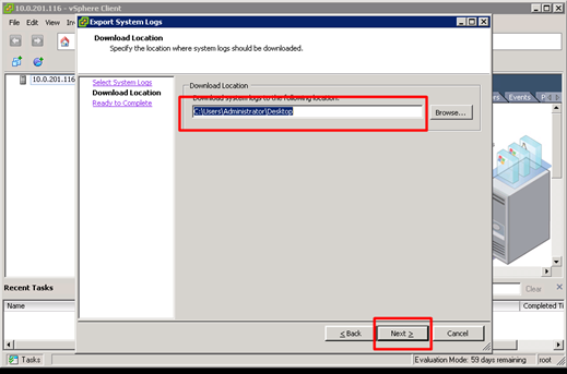 PowerEdge Server - Export system logs on VMware ESXi 5.x /6.0 via ...