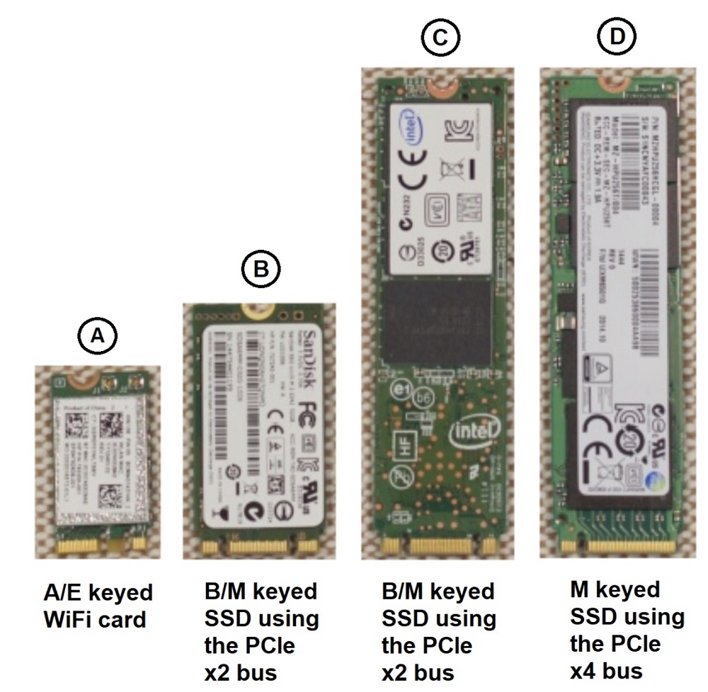 Differences Between M2 Cards M2 Slots Keys Sizes And Types Dell Nauru Differences Between M2 Cards M2 Slots Keys Sizes And Types Dell Nauru