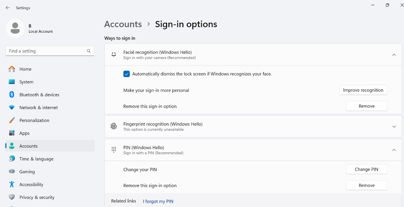 "Sorry something went wrong with face setup" Error in Windows 11 | Dell ...