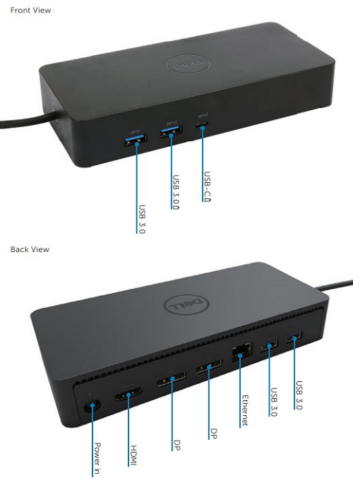 Dell Universal Dock D6000S – Anleitung zur Verwendung und zum ...