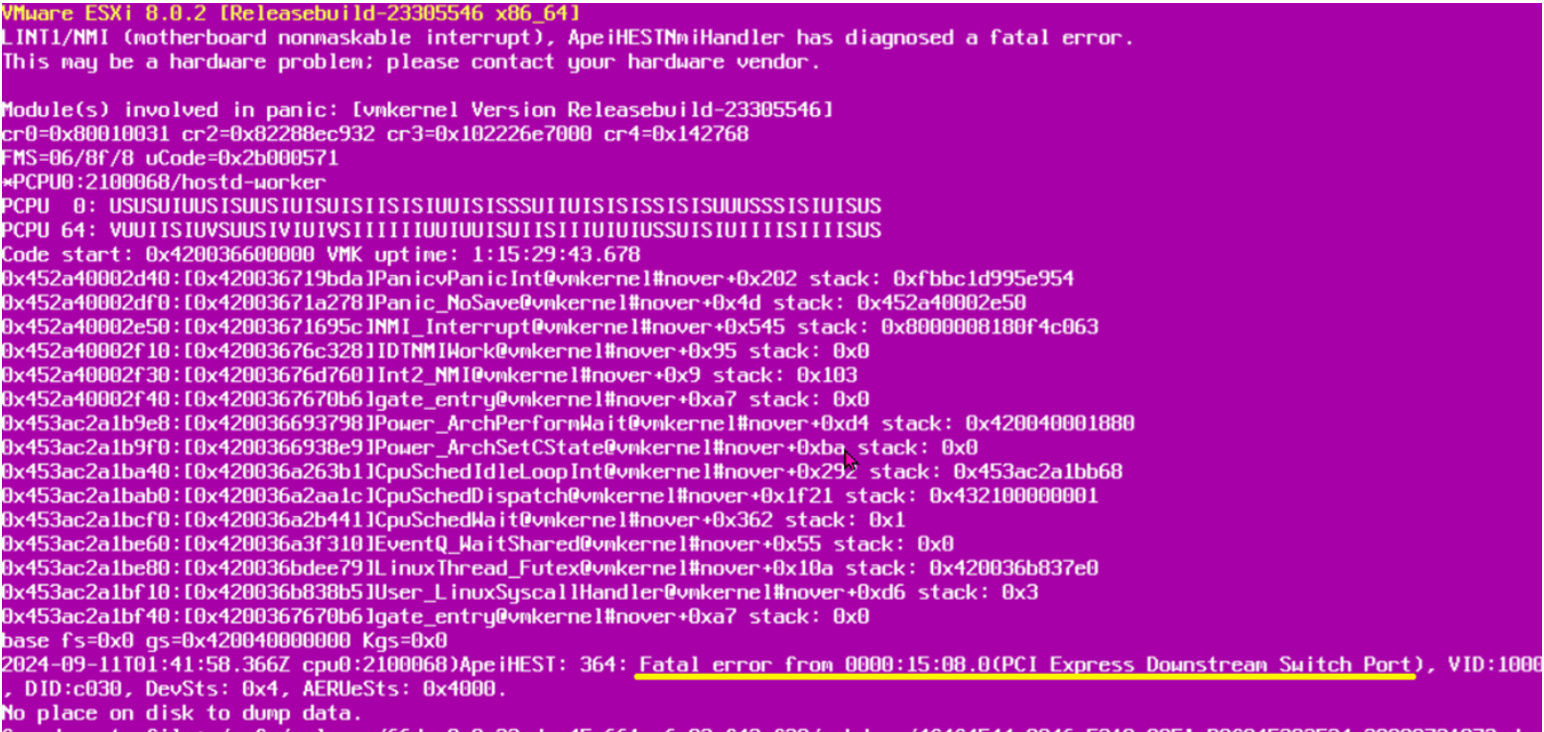 PowerEdge: SK Hynix PS1010 e PS1030 NVMe relata erro fatal de ...