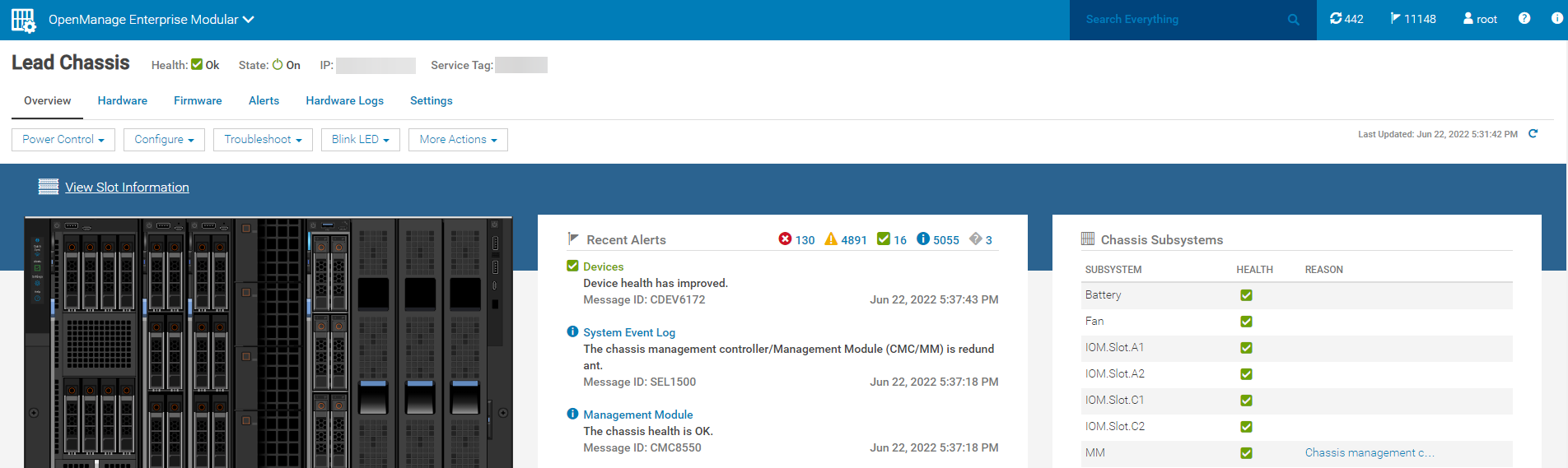 MX7000 - How to Failover a Management Module | Dell Australia