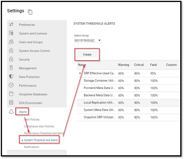 Unisphere for PowerMax: The Snapshot capacity that is used in an SG has ...